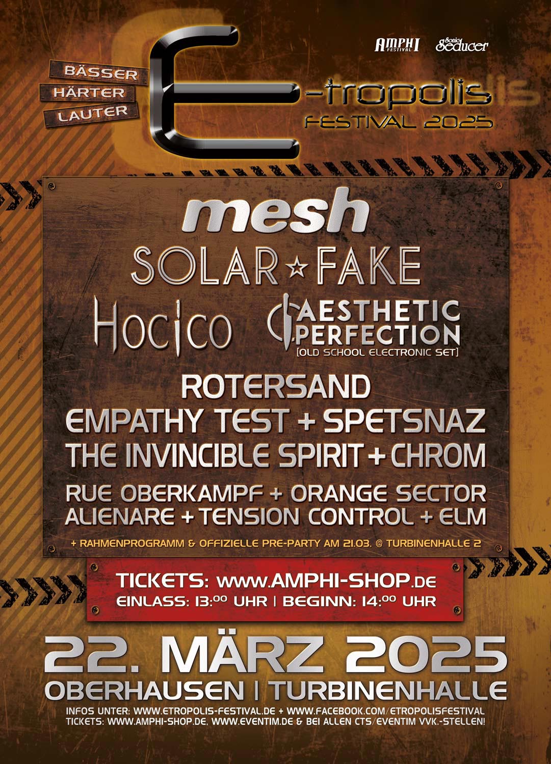 E-Tropolis Festival 2025 – Spetsnaz, The Invincible Spirit & ELM ...